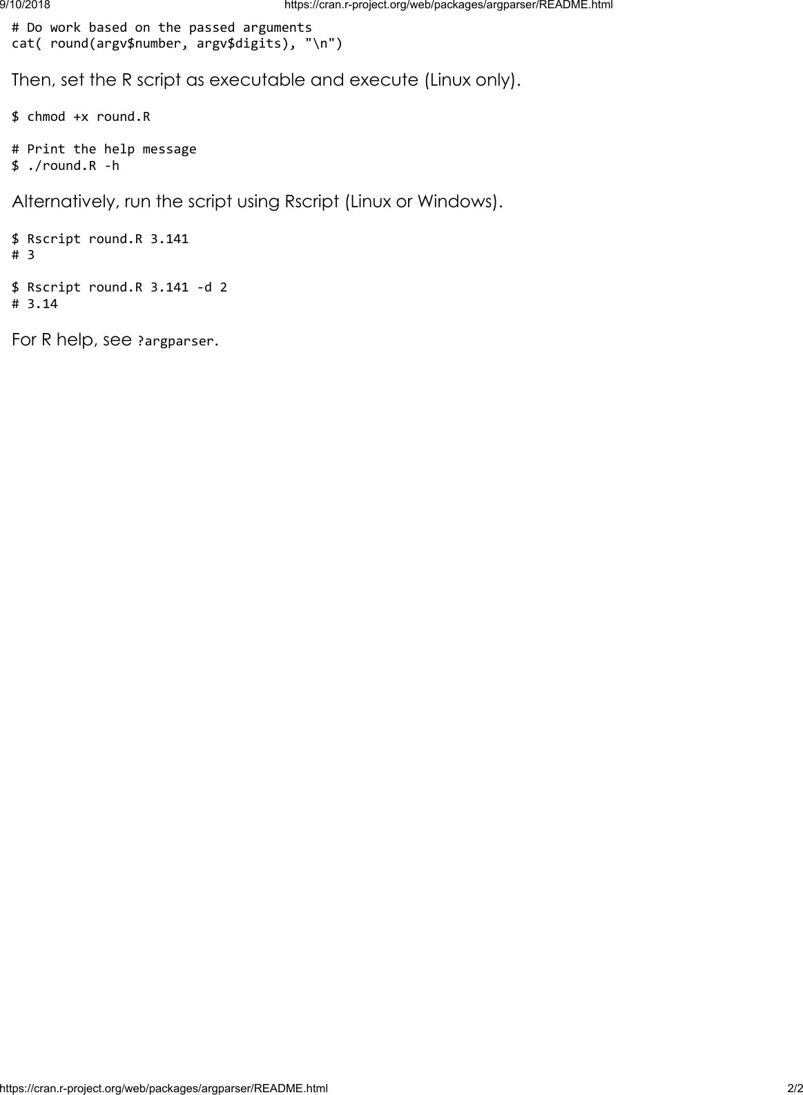 Example Code Guide Example Code Guide