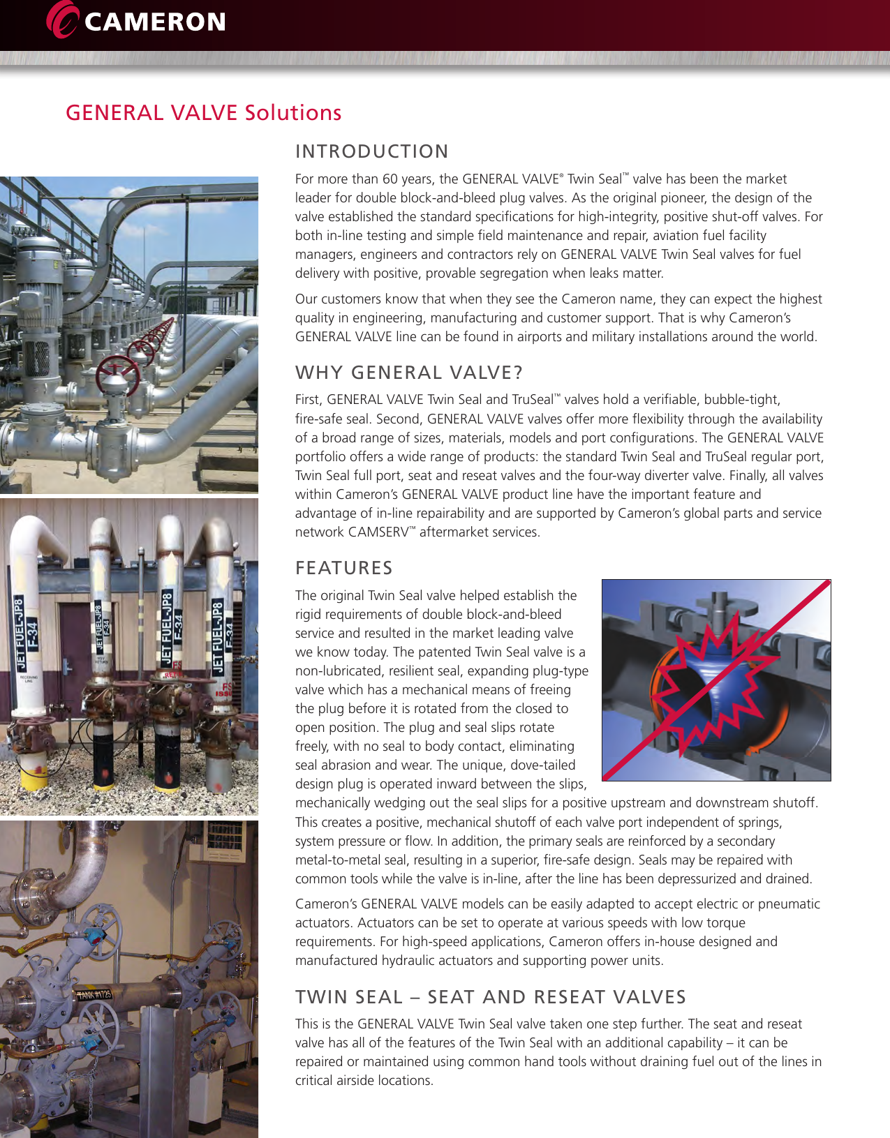 General valve aviation application brochure