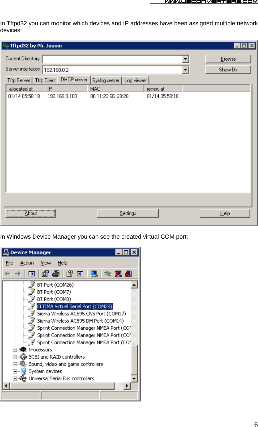 How To Set Up DHCP On A Local Area Network setup Serial Ethernet server