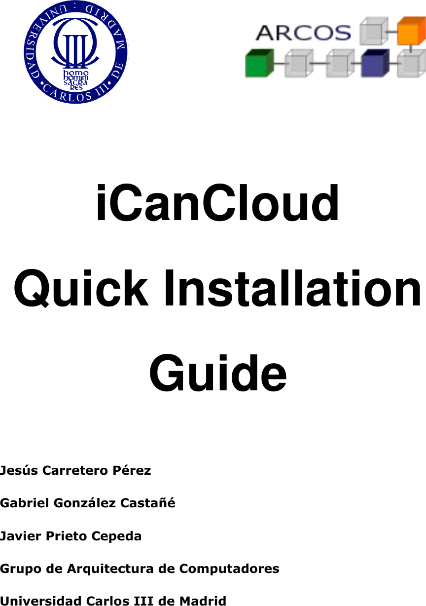 I Can Cloud Installation Guide