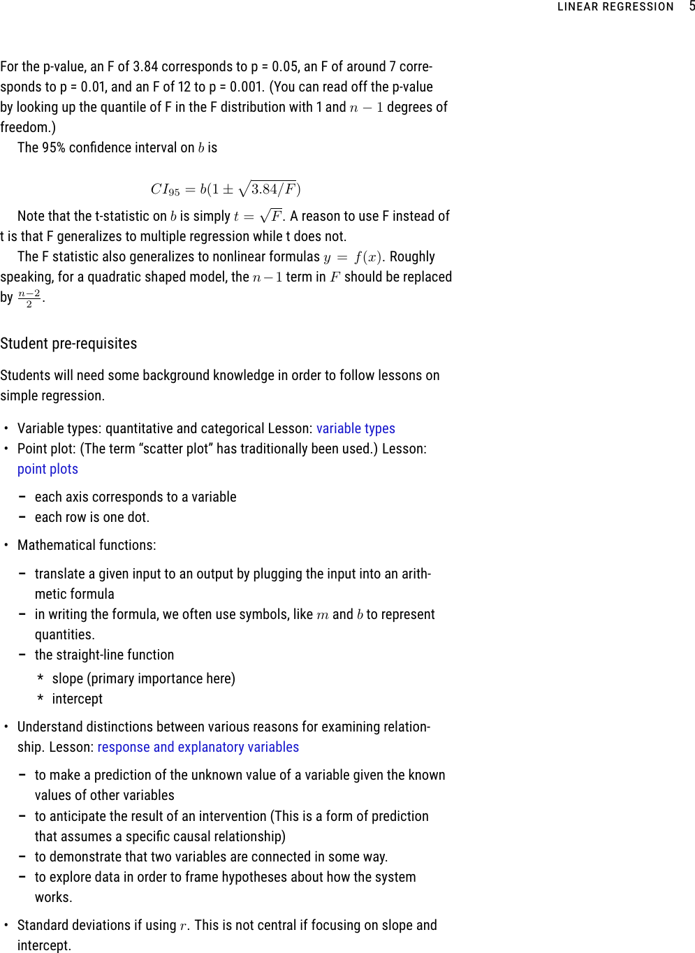 Linear Regression Instructions Linear Regression Instructions
