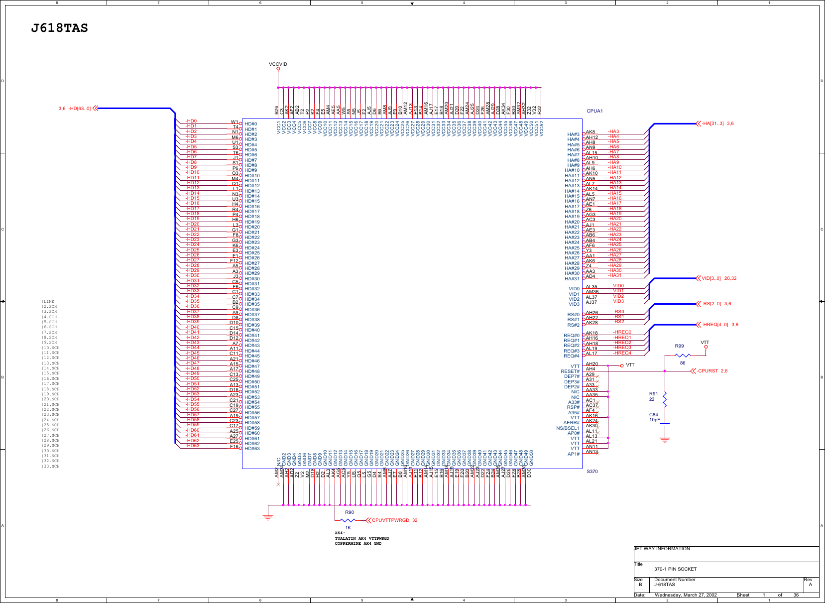 Jet Way J618TAS Schematics. Www.s manuals.com. Ra Schematics