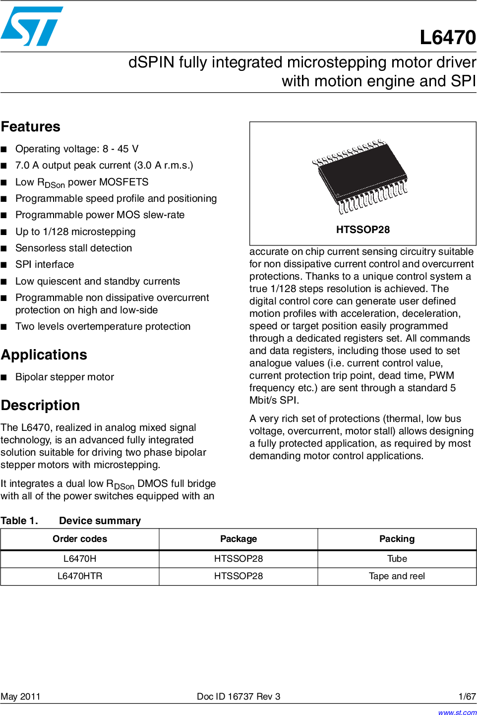 L6470 Manual