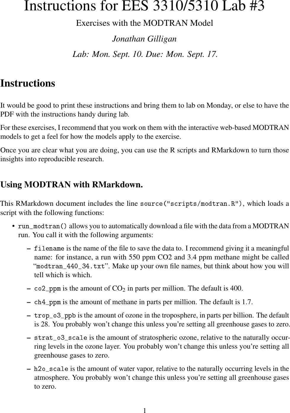Instructions For EES 3310/5310 Lab #3 03