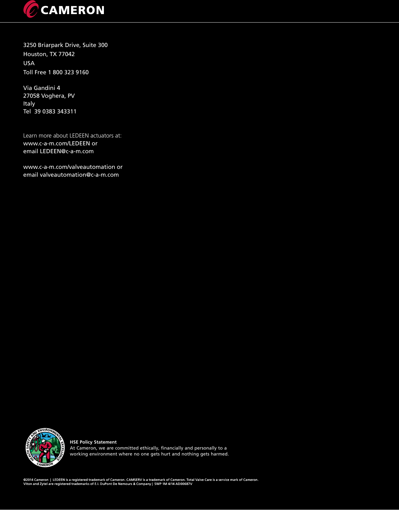 LEDEEN SY Series Pneumatic & Hydraulic Actuators Brochure