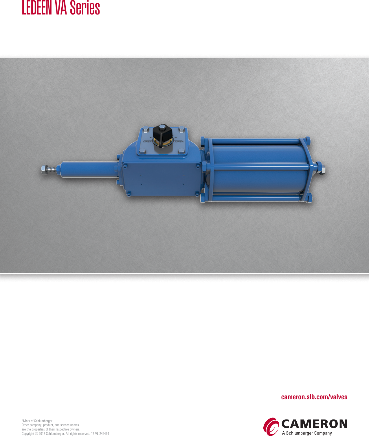 LEDEEN VA Series Pneumatic Actuators Brochure
