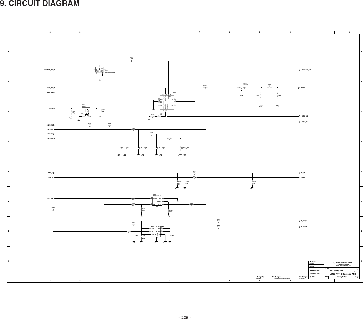 LG U8110 Schematics. Www.s manuals.com. Schematics