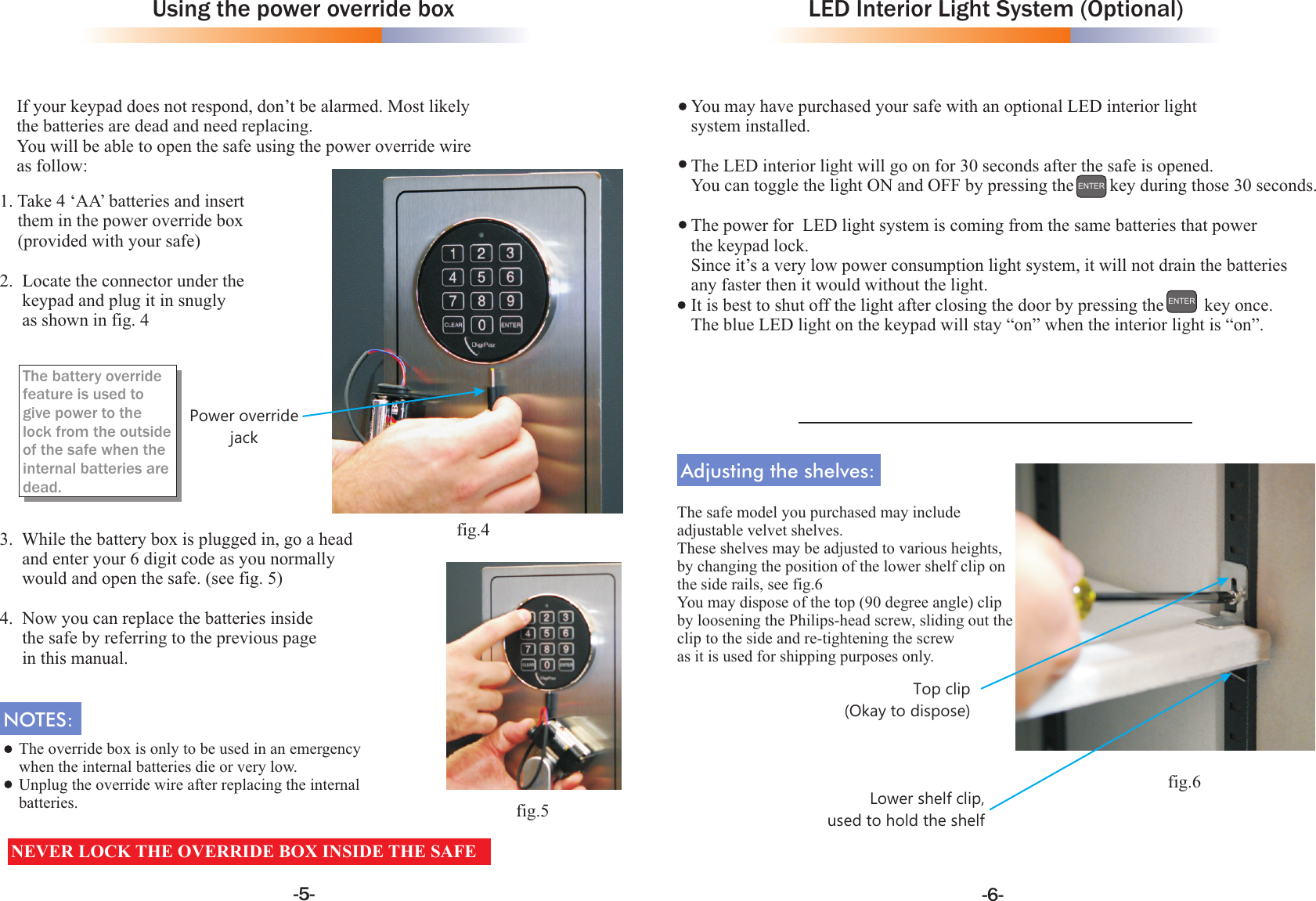 DigiPaz 510 Entire Lock4000 manual
