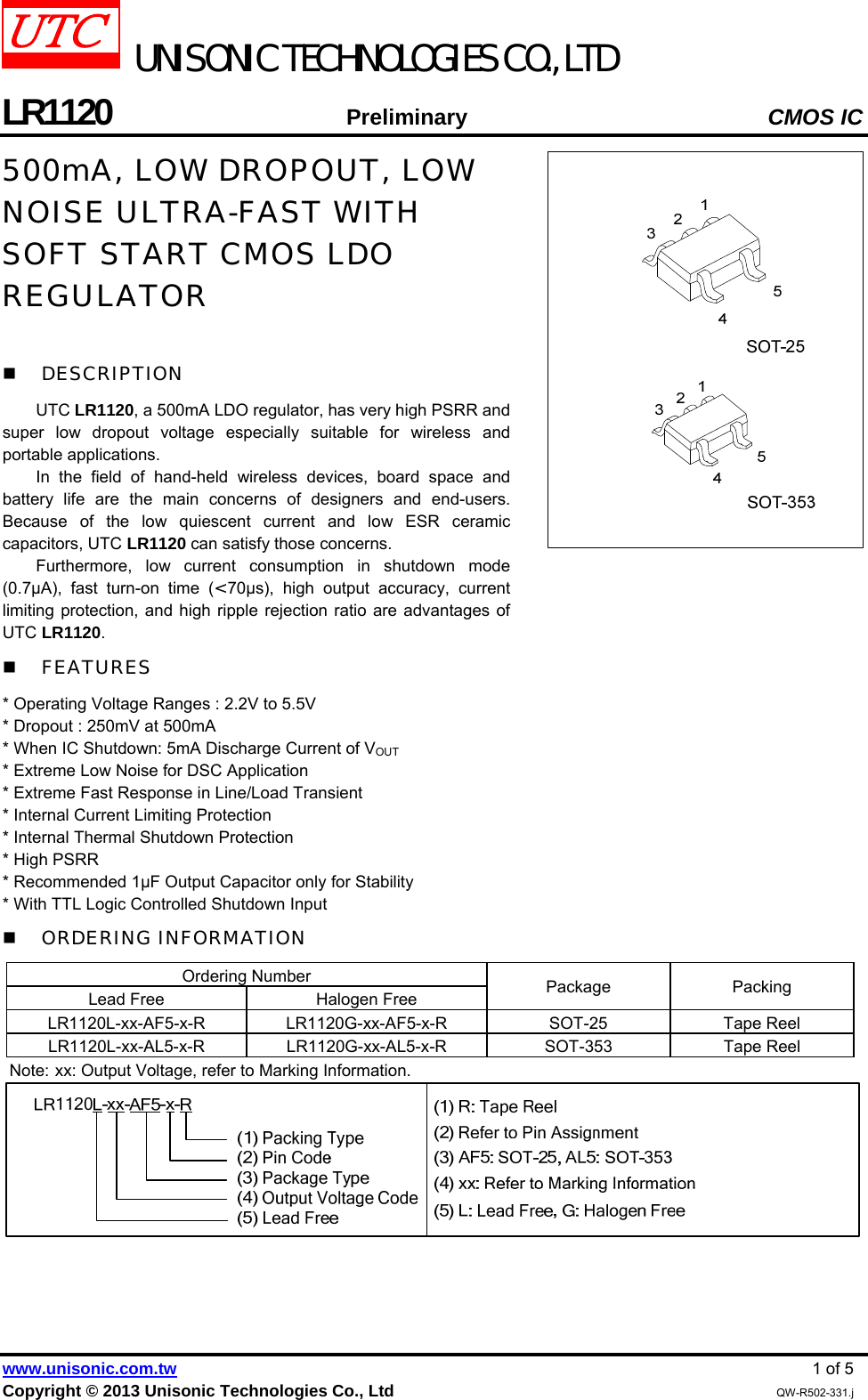 LR1120 Datasheet. Www.s manuals.com. 20130809 Utc