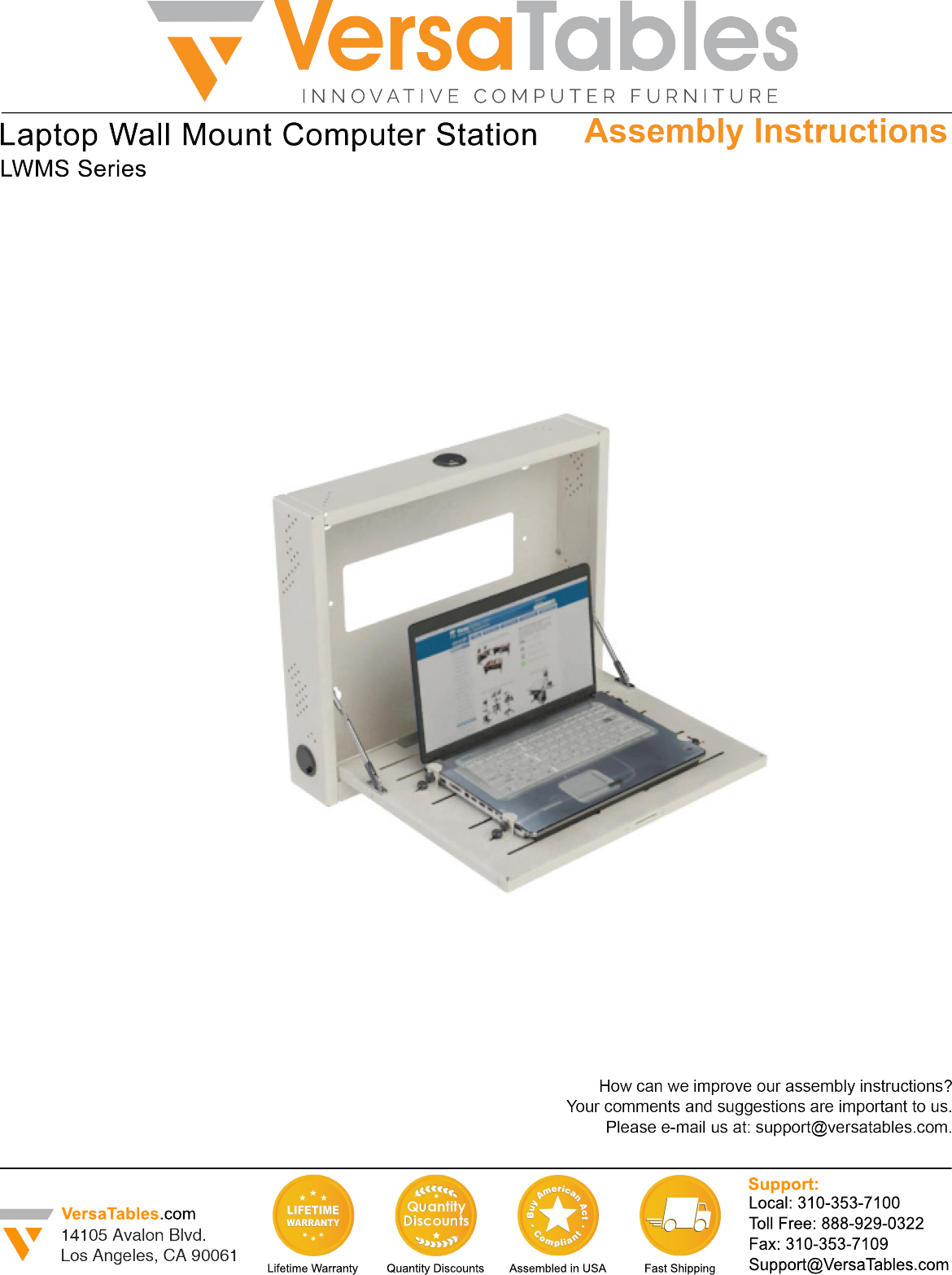 Lwms series instructions