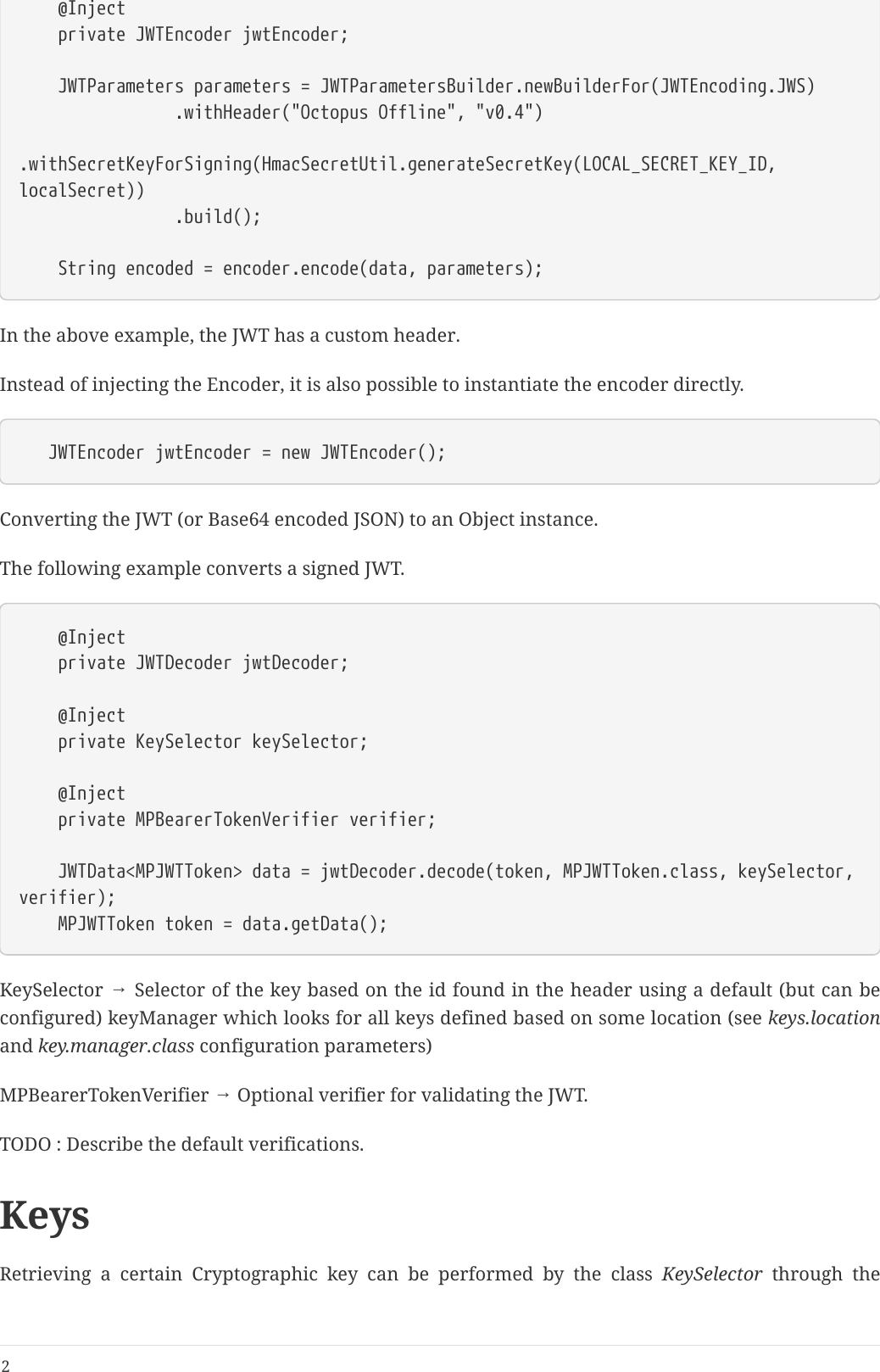 Atbash Octopus JWT Support Manual