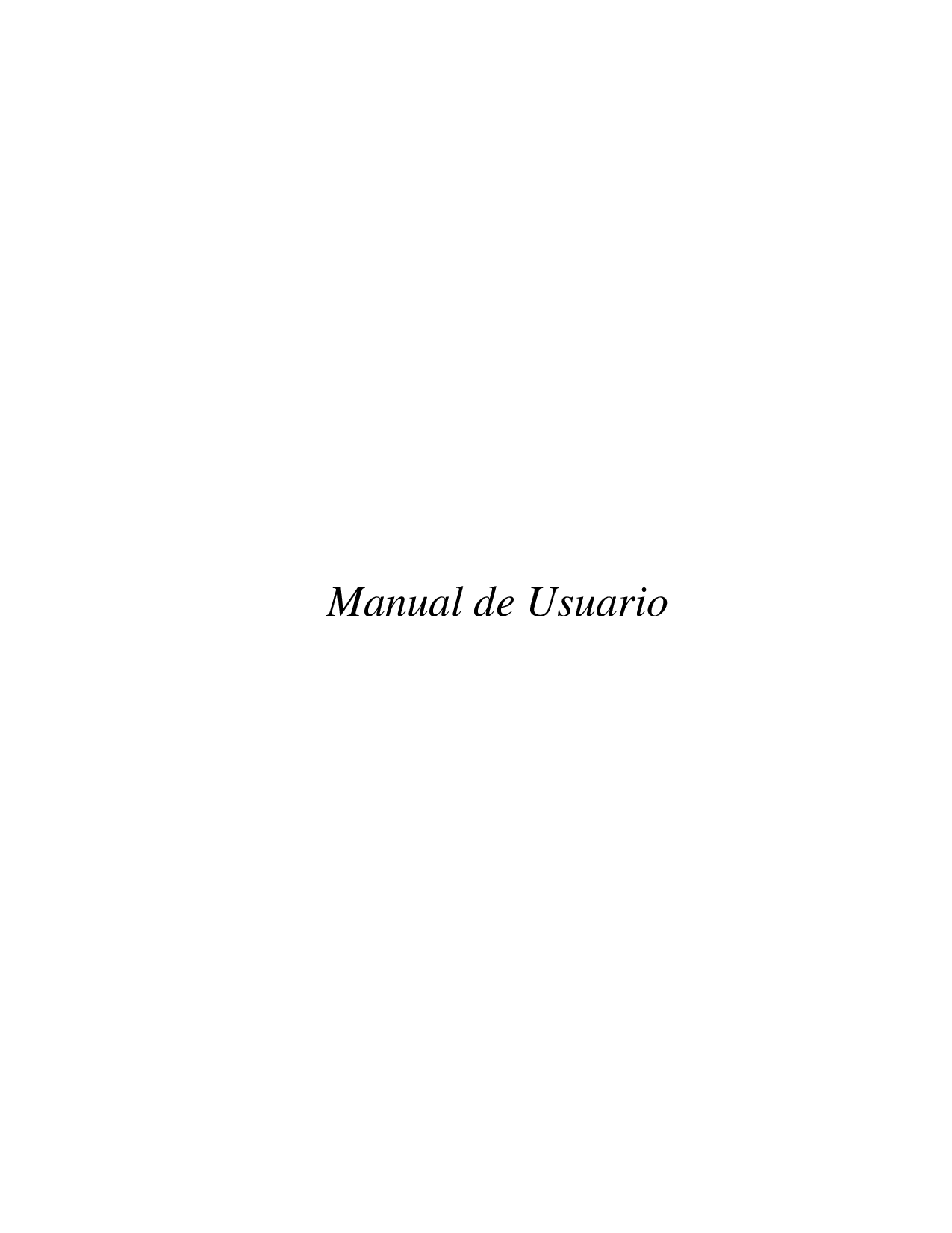 Manual