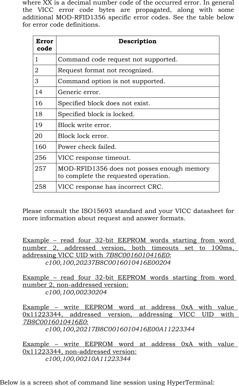 RFID READER 13.56 MHZ USB KEYBOARD AND VIRTUAL COM EMULATOR Mod rfid1356