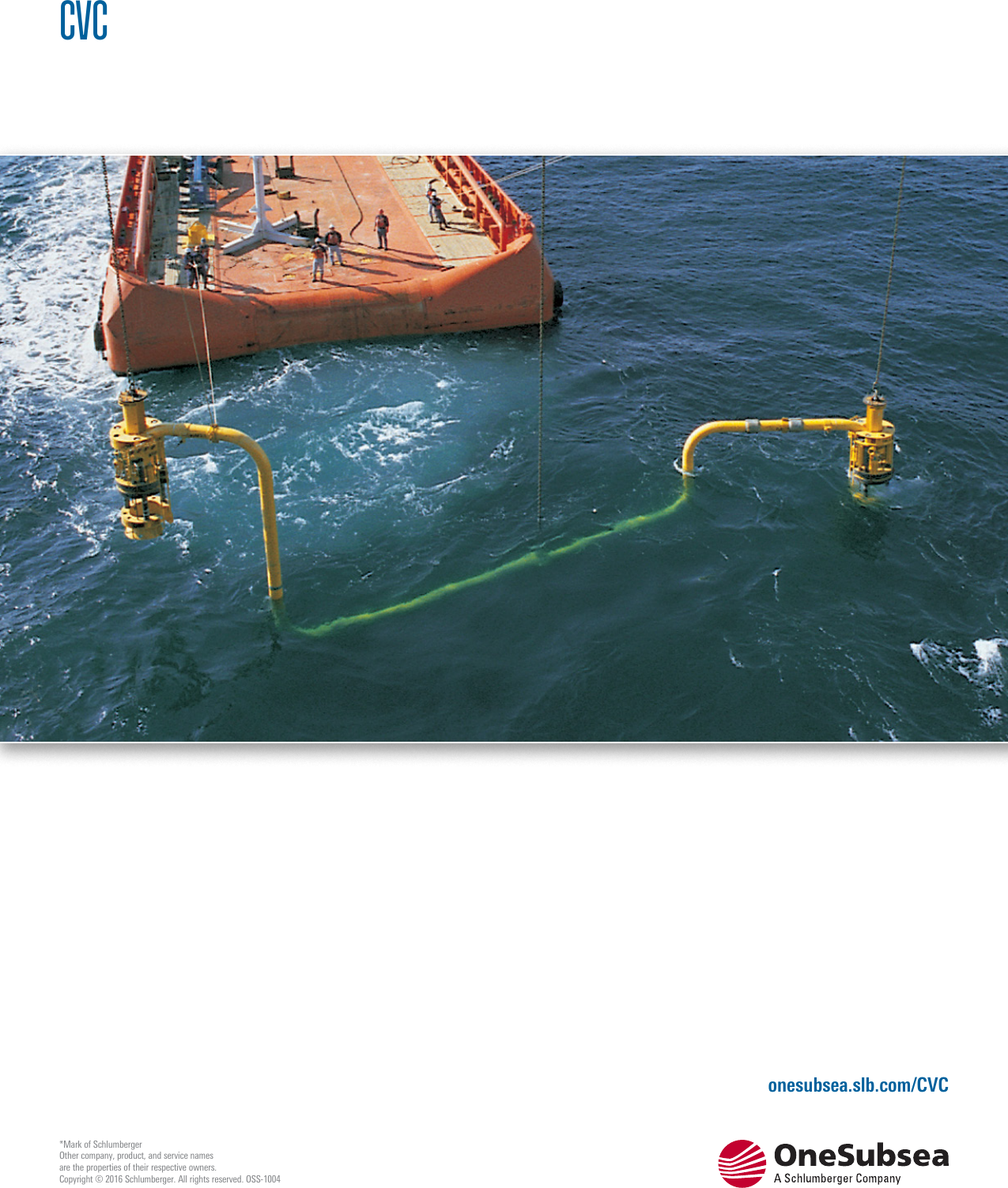 CVC Flowline Connector Oss brochure