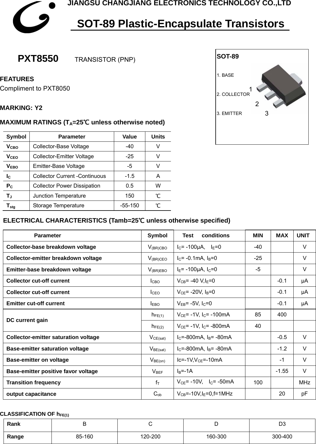 PXT8550 Datasheet. Www.s manuals.com. Jcst