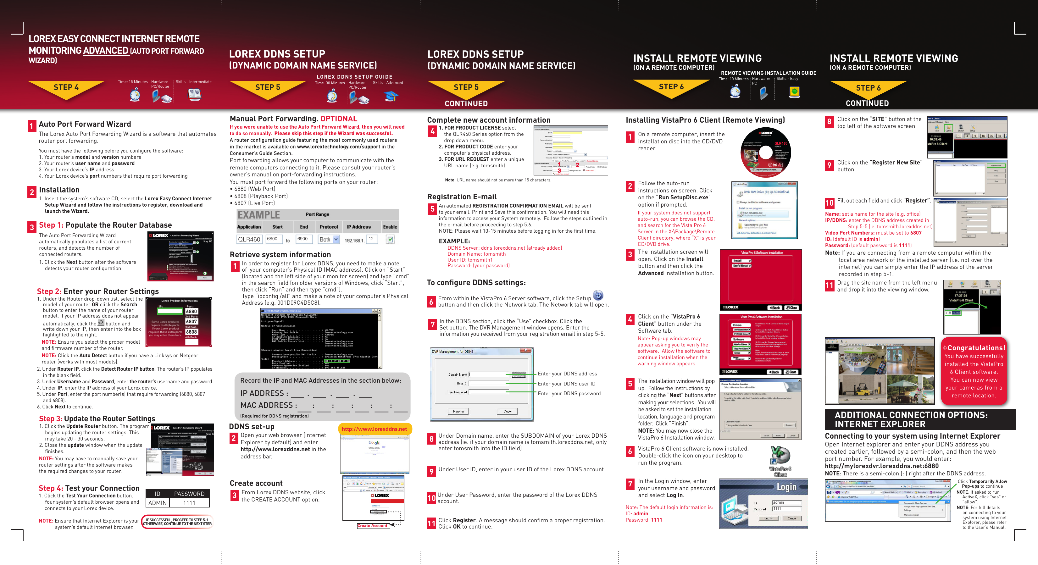 QLR460 Series Quick Start Guide S10115 setup