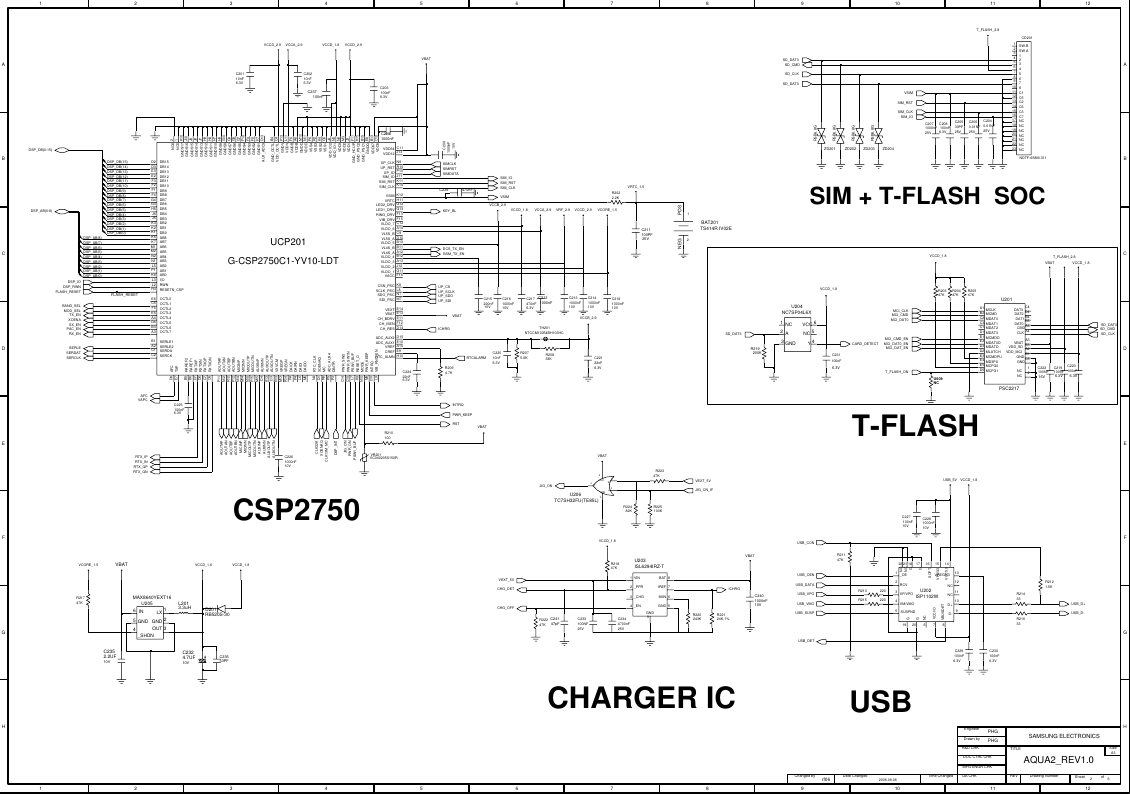 Samsung Sgh e570 Schematics
