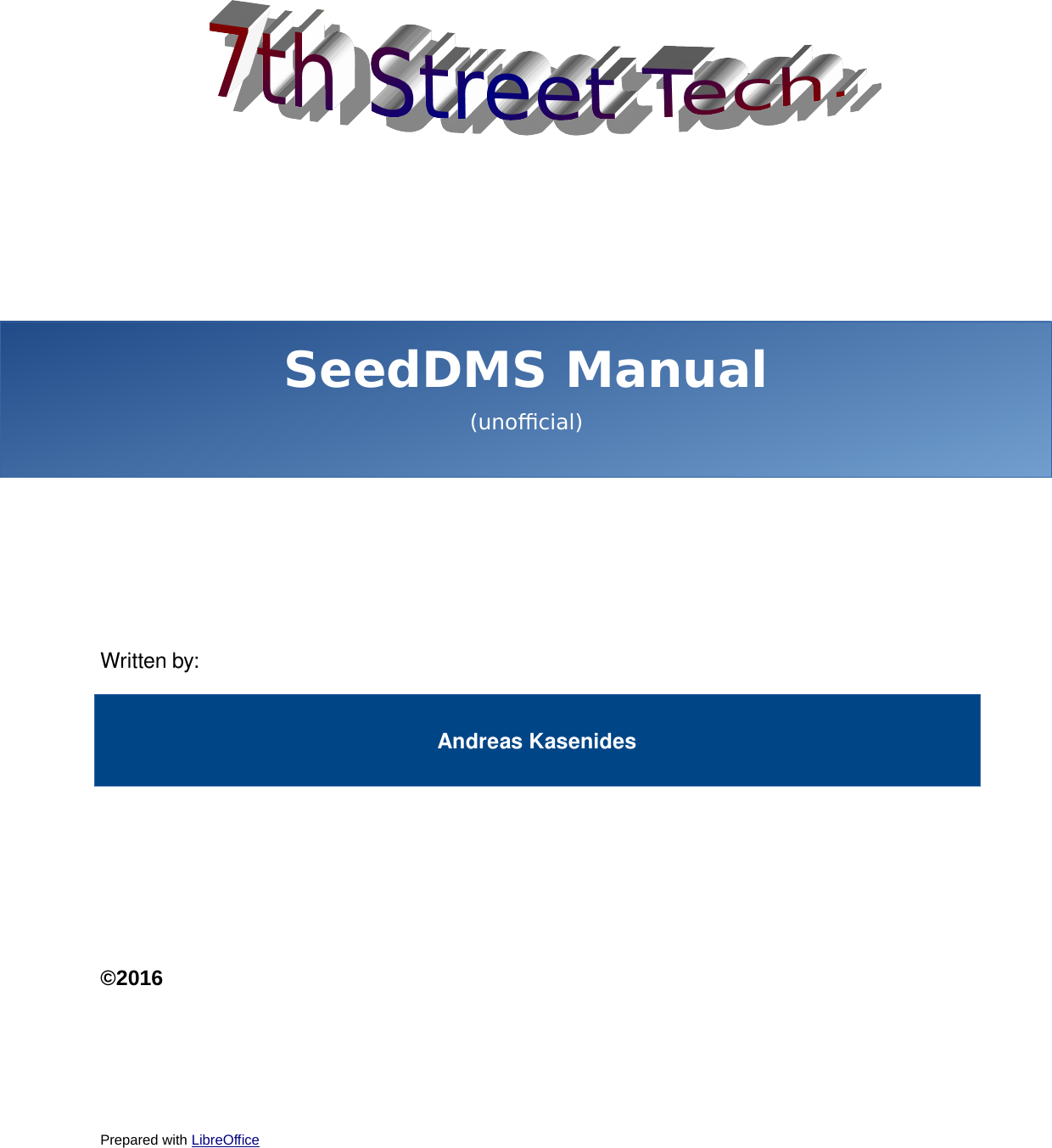 Manual Seeddms 20161129