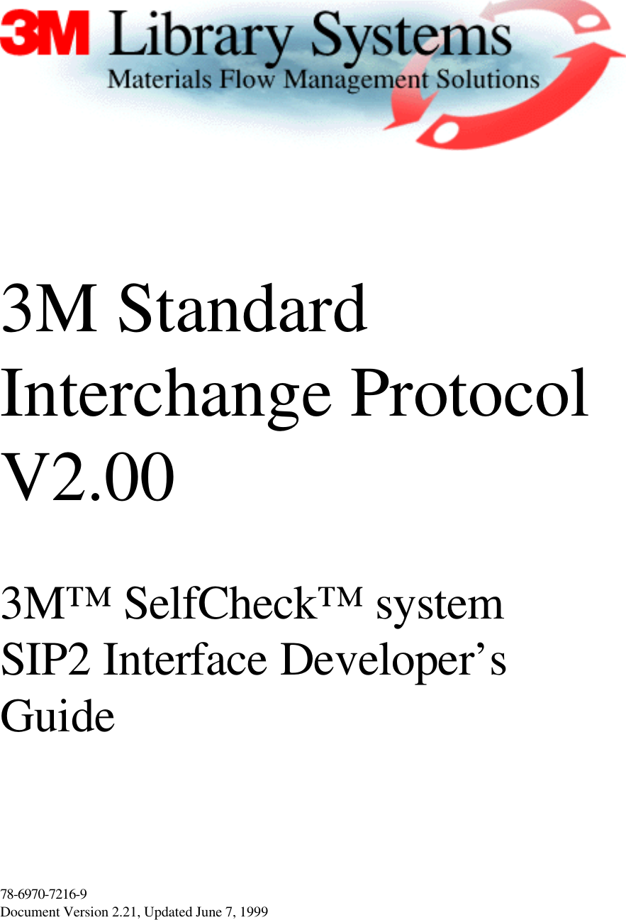 SIP2 Developers Guide