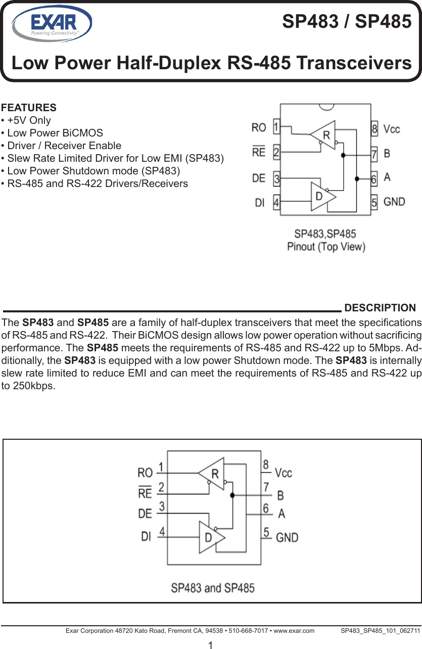 Sp485 Datasheet Clearance Cheap | brunofuga.adv.br
