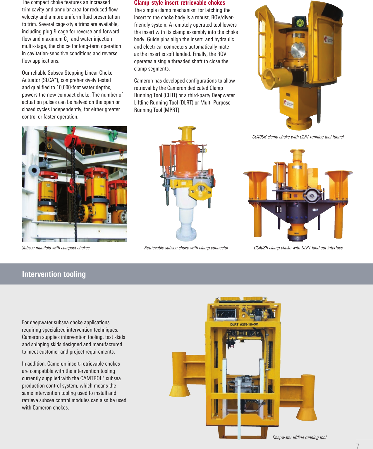 Subsea Chokes brochure