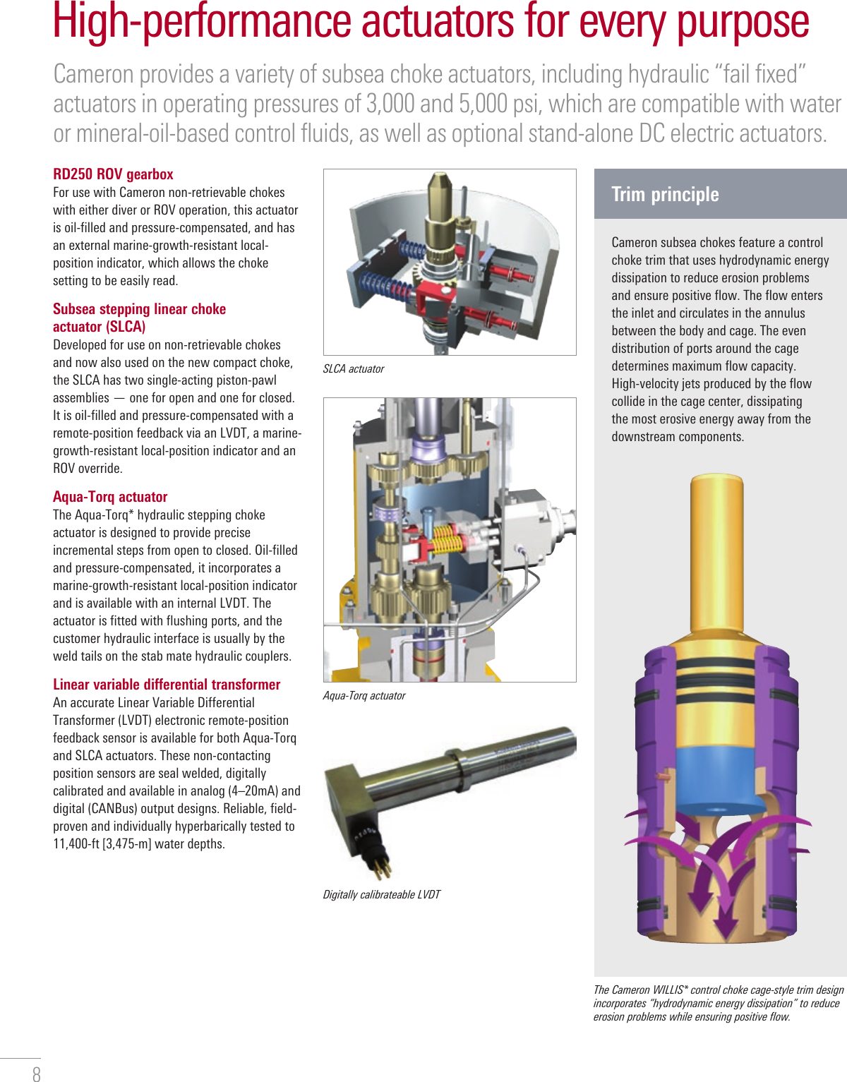 Subsea Chokes brochure