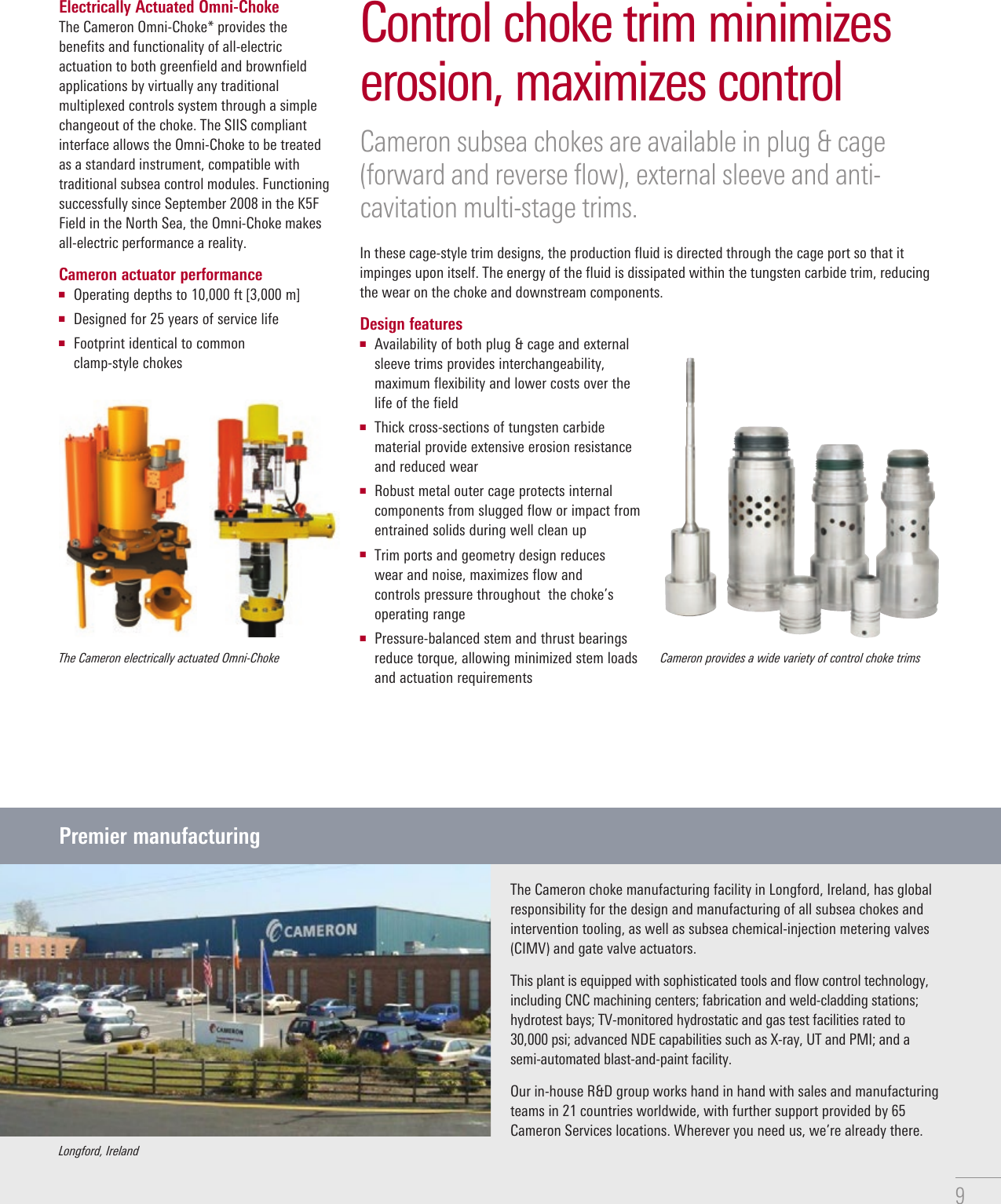 Subsea Chokes brochure
