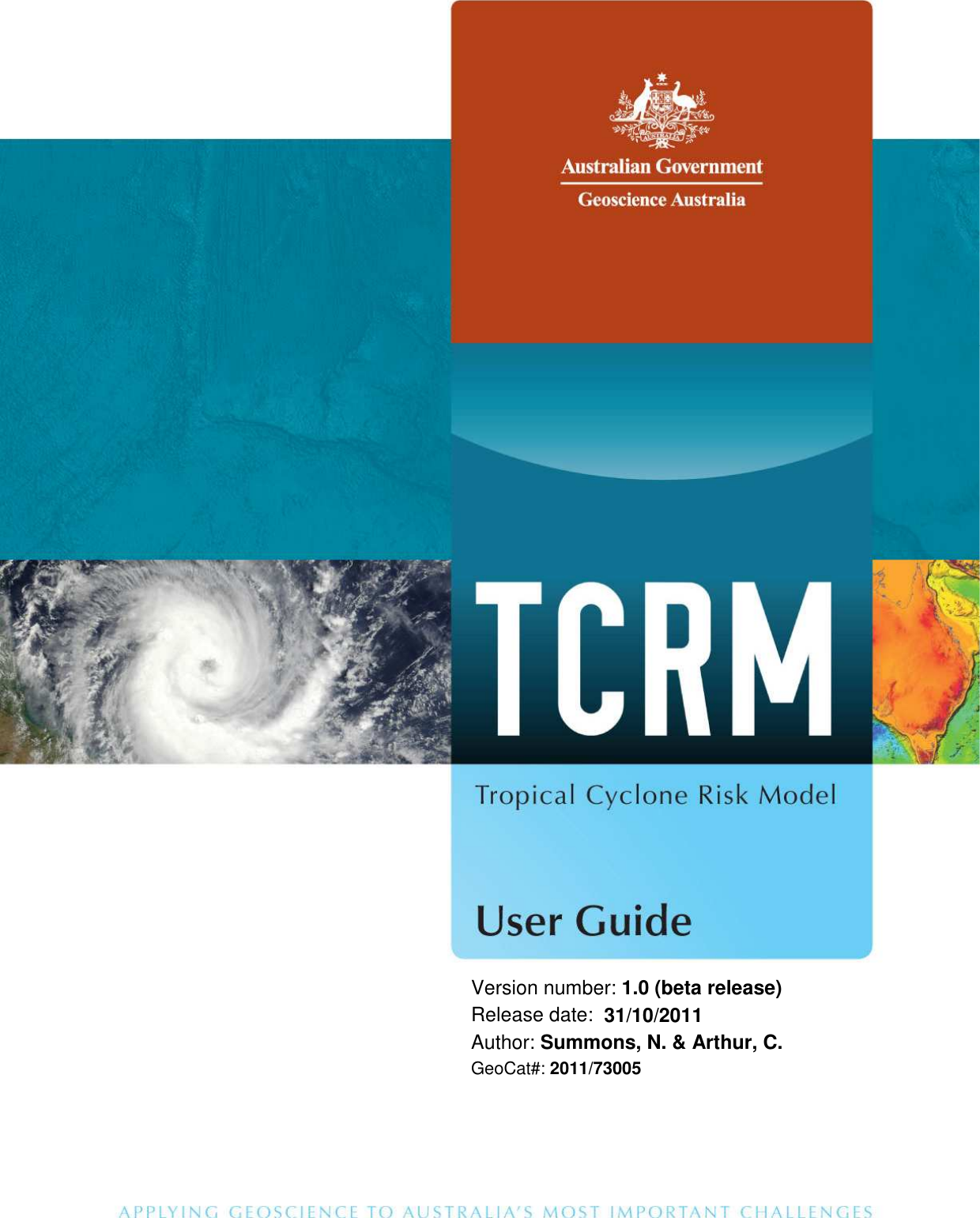 TCRM User Guide