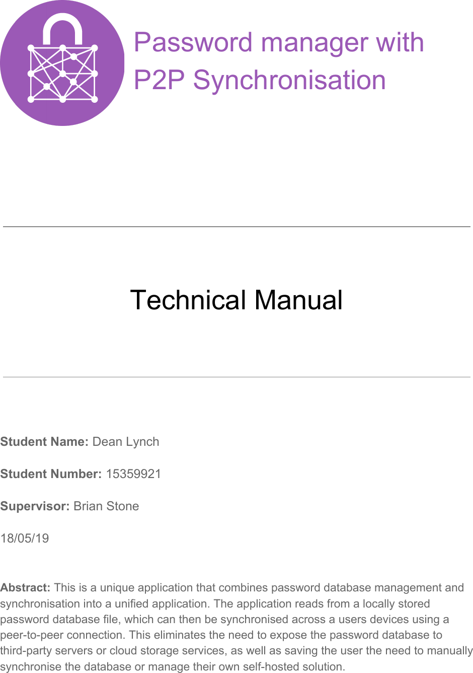 Technical Manual
