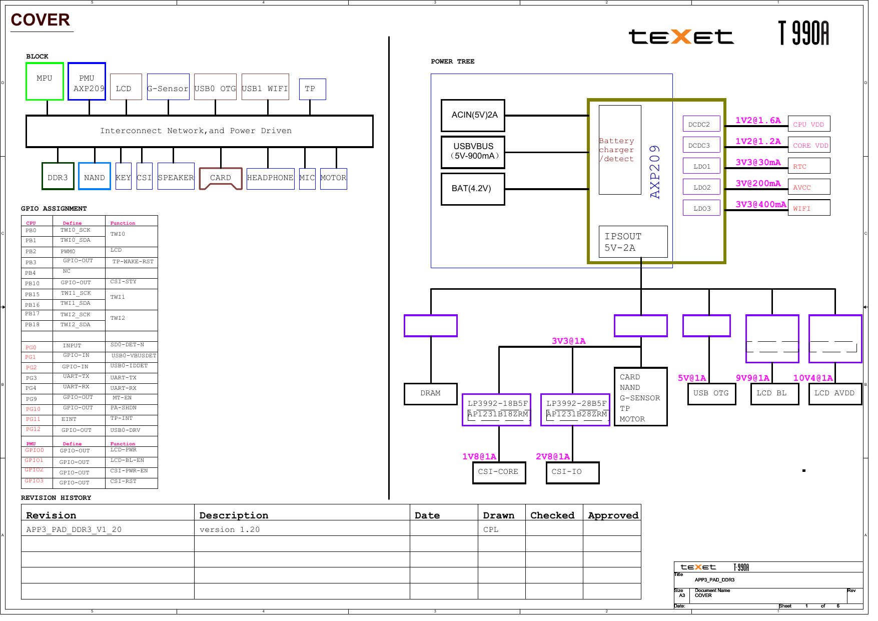 Texet T 990A Schematics. Www.s manuals.com. Schematics