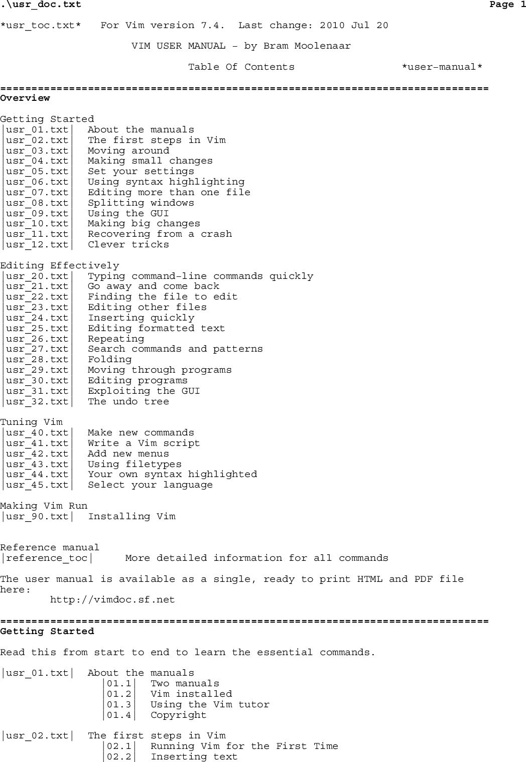 vim-cmd-manual