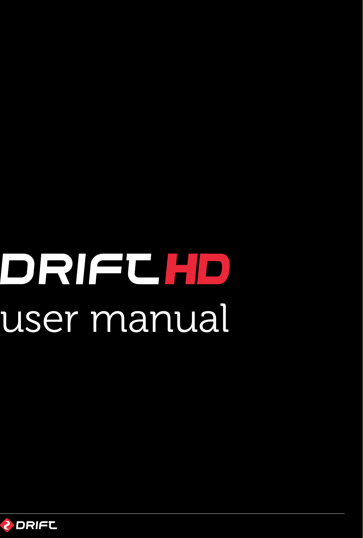 Drift Hd Users Manual