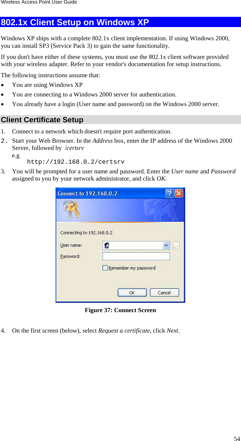 Dwnet Technology AP52GA AP52GA User Manual