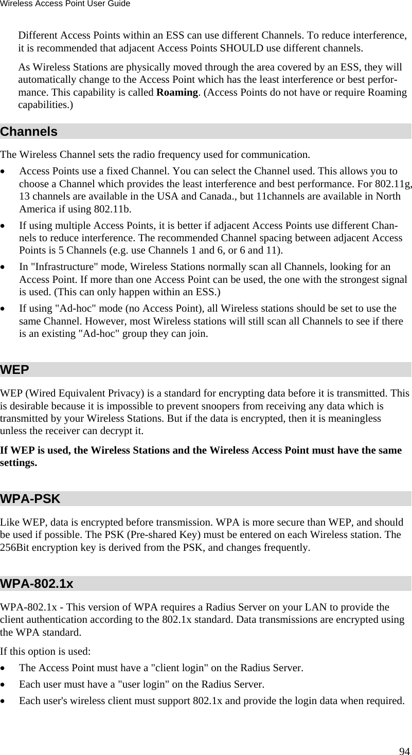 Dwnet Technology AP52GA AP52GA User Manual
