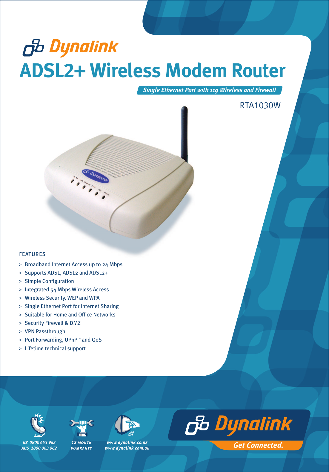 Dynalink Rta1030W Users Manual