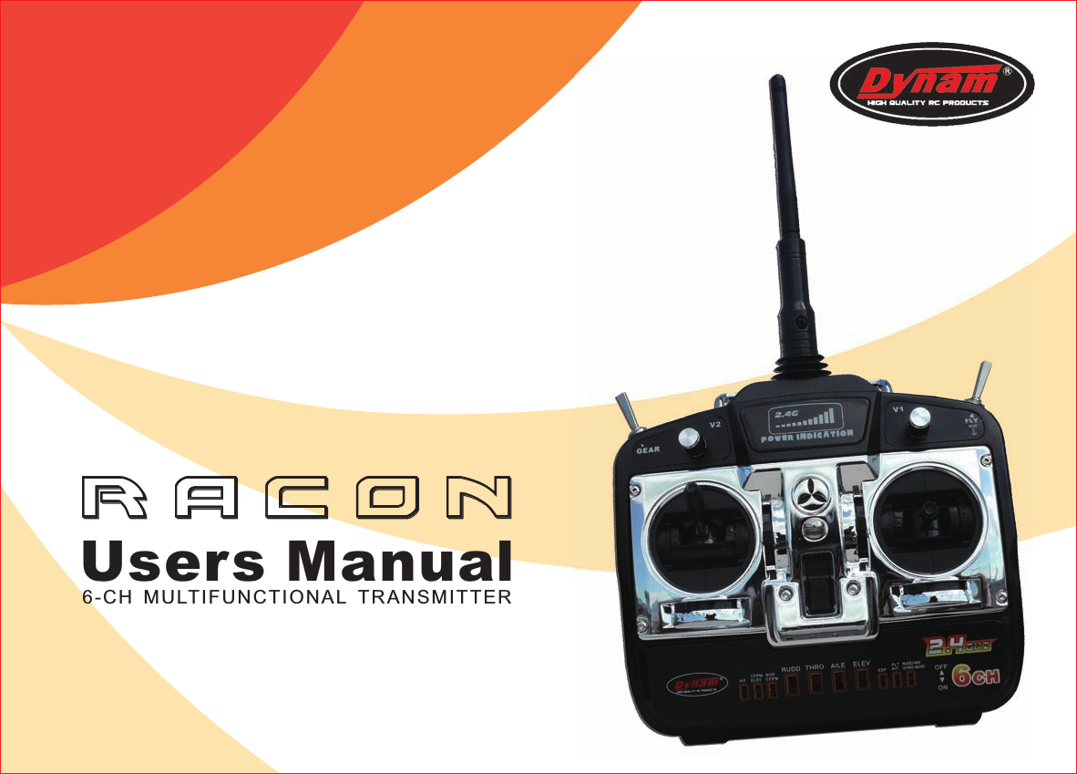Dynam and DYNAM-24-01 Racon 2.4g User Manual