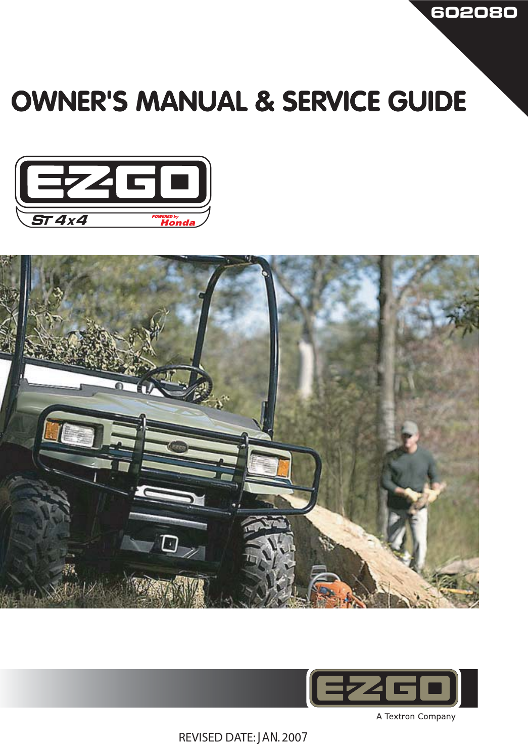 E Z Go 602080 Users Manual
