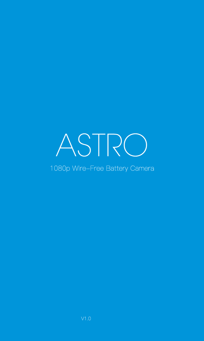 EKEN GROUP ASTRO battery camera User Manual FCC Astro 150 90