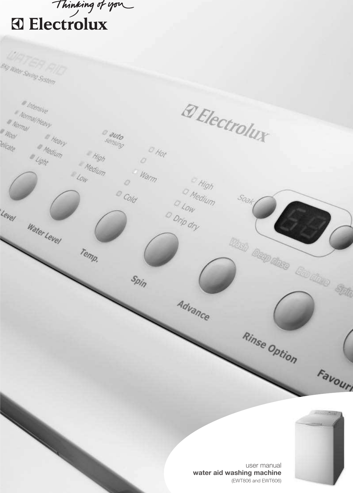 Electrolux Ewt606 Users Manual EWT806SA_EN