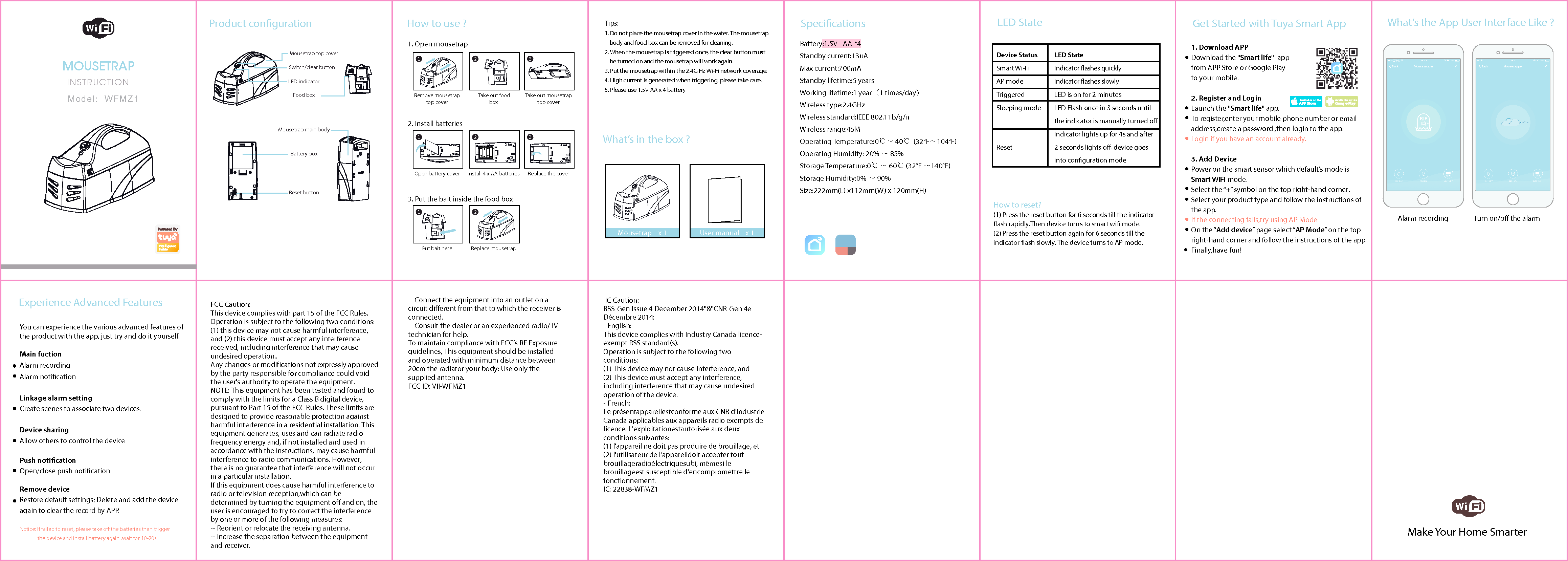 Elexa Consumer WFMZ1 WiFi Mouser Discussion and FAQ WiFi74x105 V6