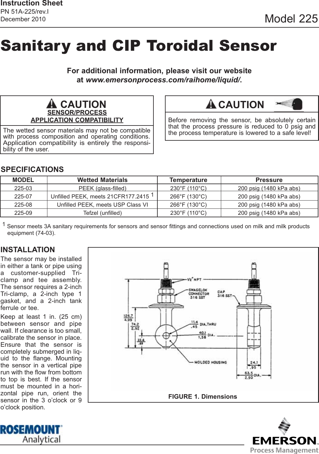 Emerson Process Management Electric Co Weather Radio 225 Users Manual