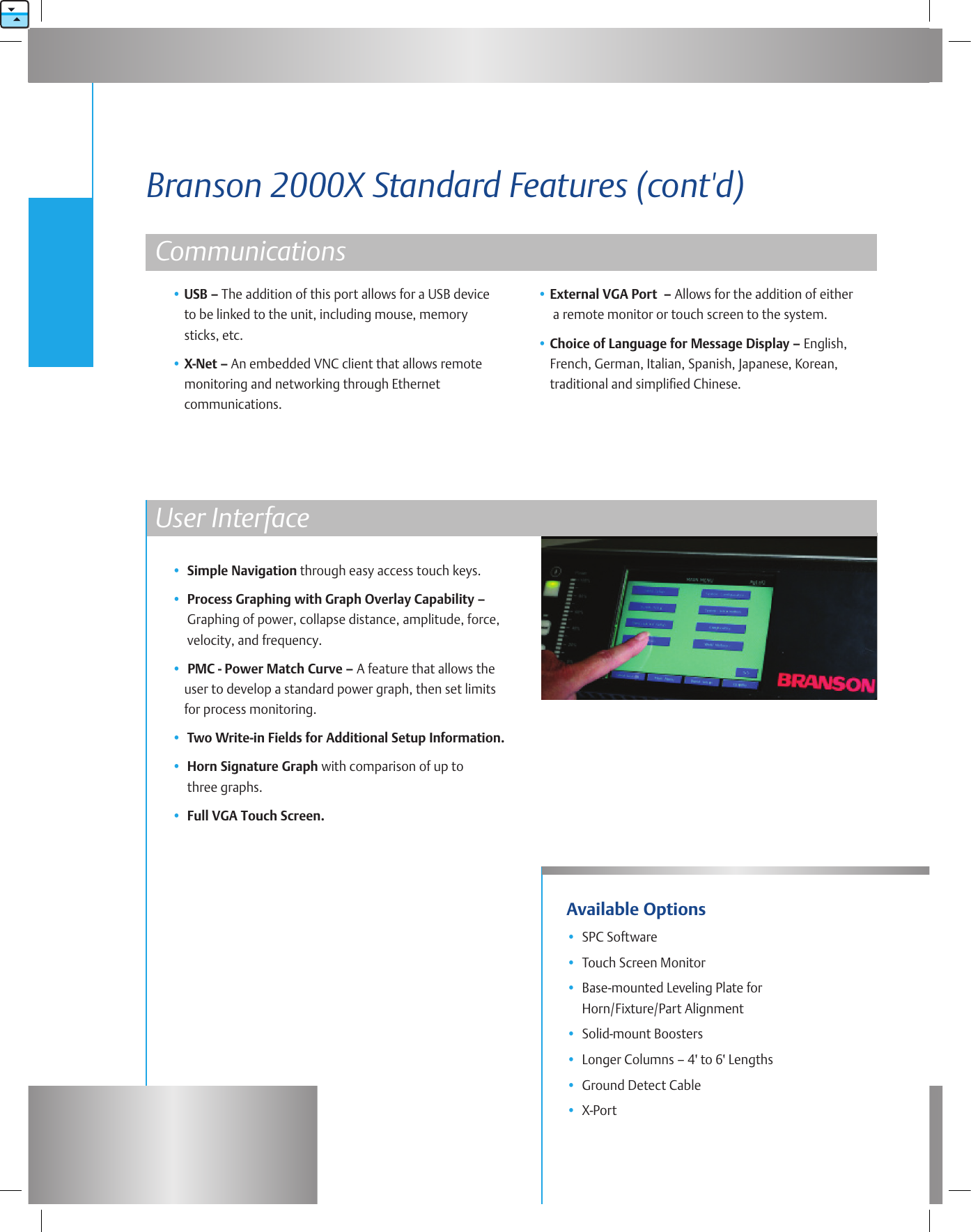 Emerson 2000X Series Welders Brochure