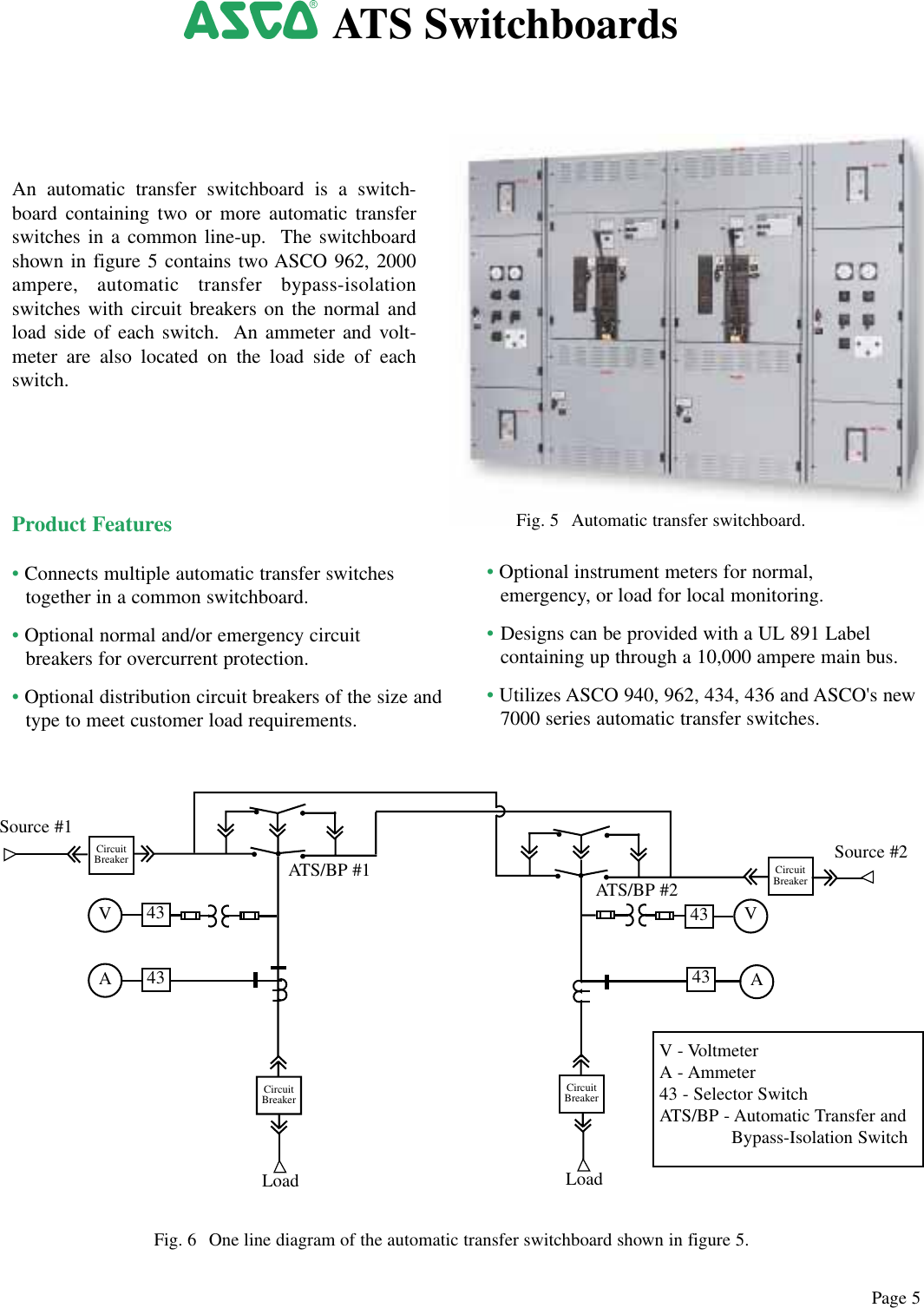 Emerson Asco Ats Switchboards Brochures And Data Sheets 1258