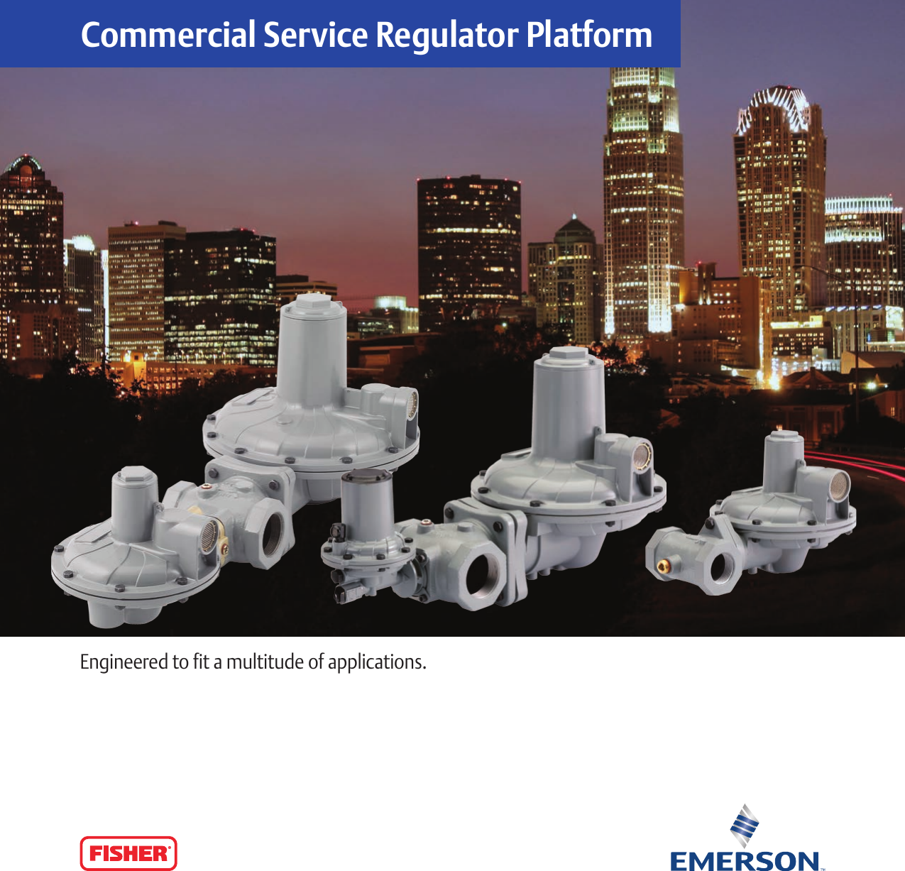 Emerson Cp200 Series Pressure Loaded Reducing Regulators Brochure