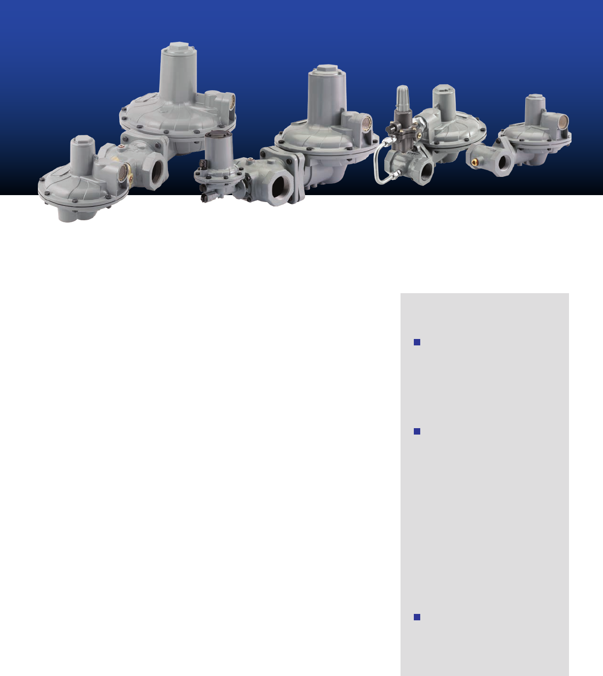 Emerson Cp200 Series Pressure Loaded Reducing Regulators Brochure