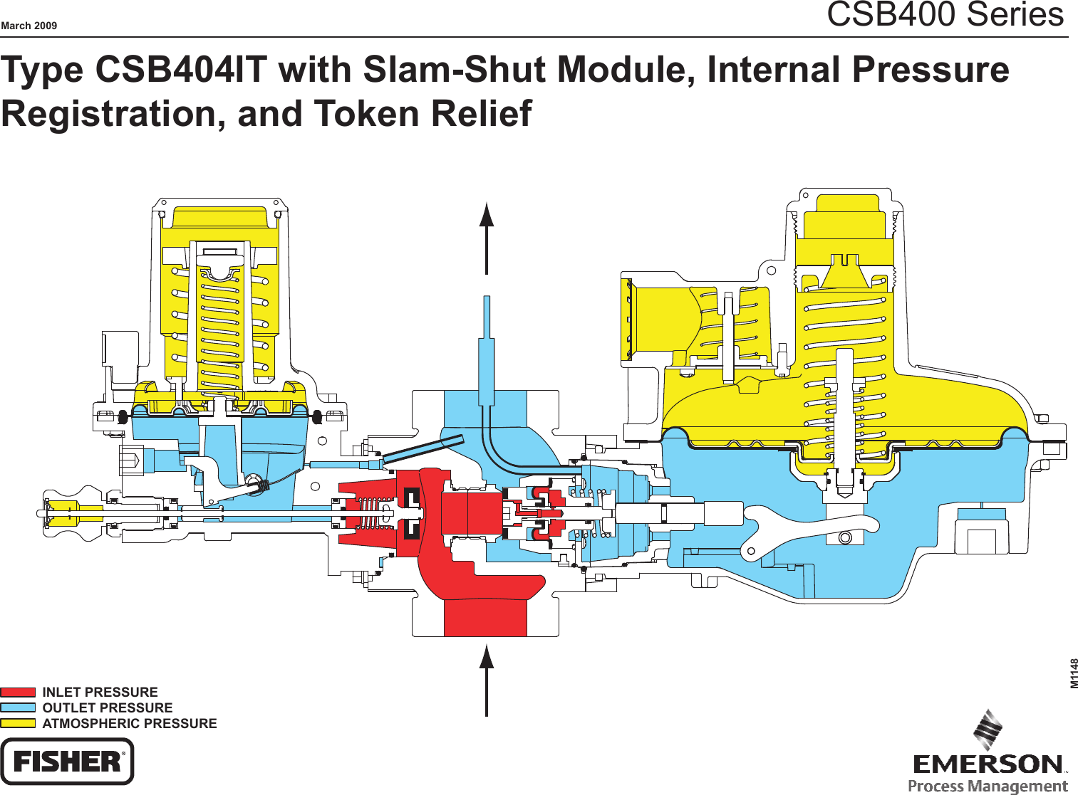 Emerson Csb400 Series Pressure Reducing Regulators Drawings And ...