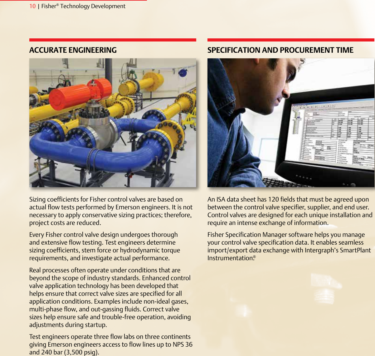 Emerson Fisher Control Disk Brochure