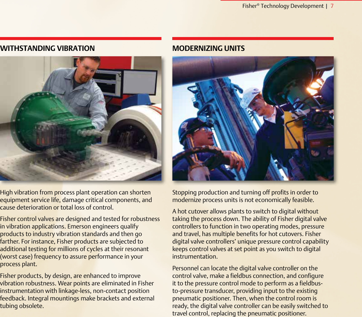 Emerson Fisher Control Disk Brochure