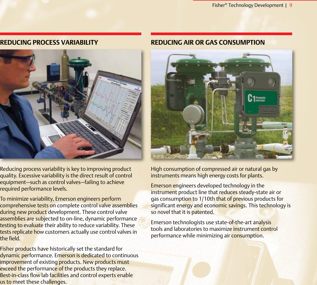 Emerson Fisher Control Disk Brochure