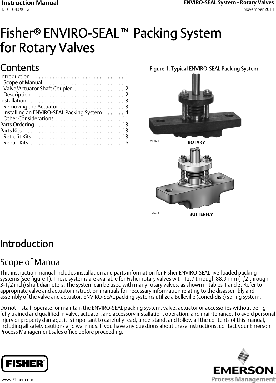 Emerson Fisher Cv500 Instruction Manual